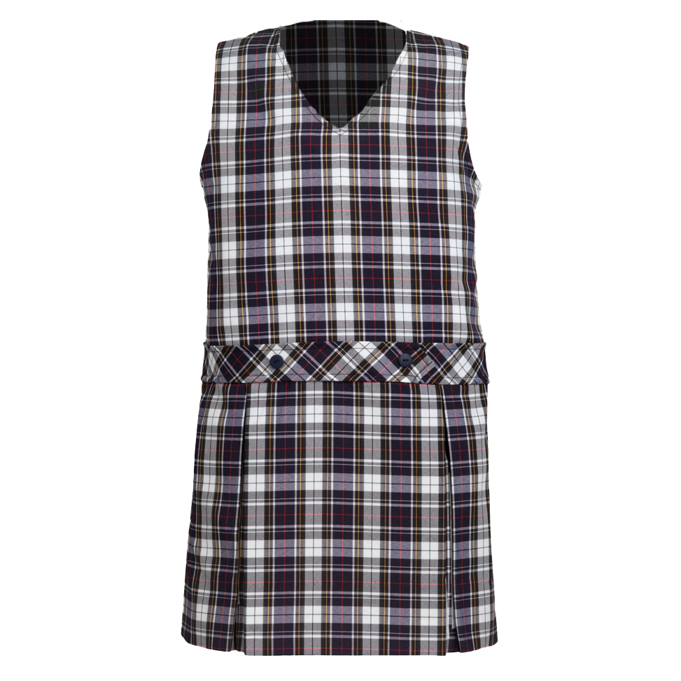 Girls St. Bede School Plaid Jumper TK-4 – Norman's School Uniforms