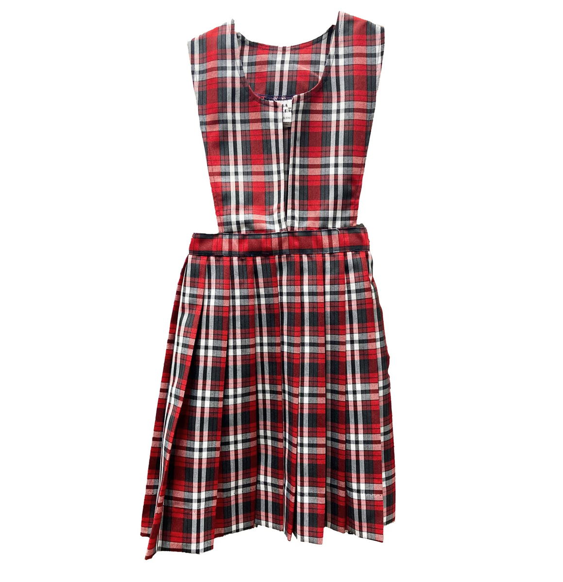 Girls St. John Lutheran School Plaid Jumper – Norman's School Uniforms