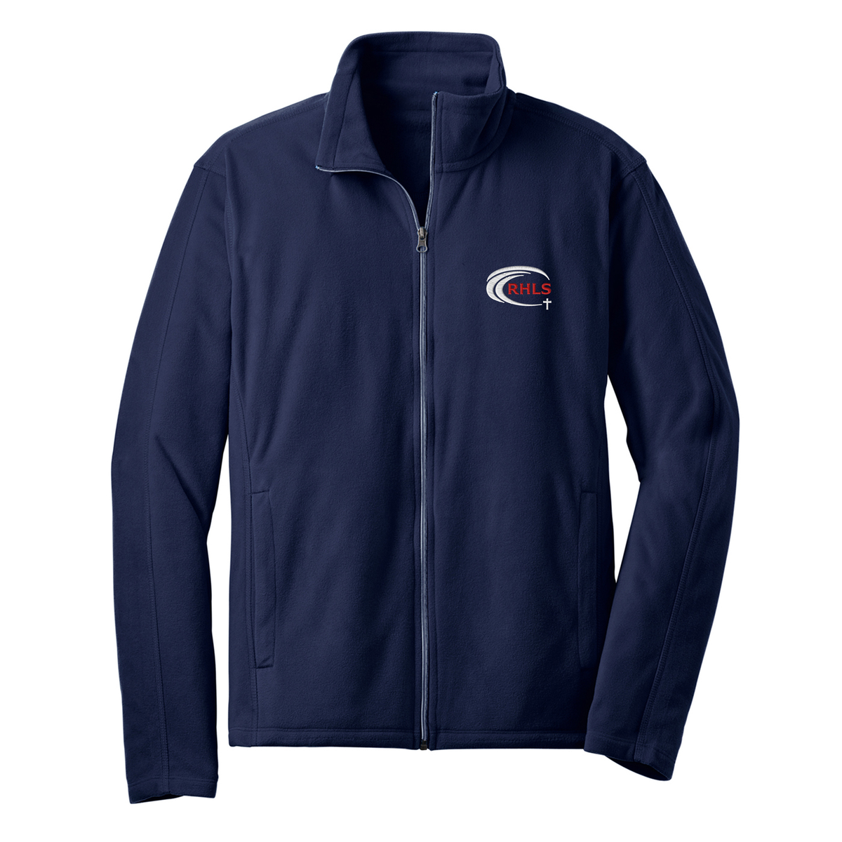 Full Zip Polar Fleece w/ Riviera Hall Embroidered Logo Grades PK-8 ...