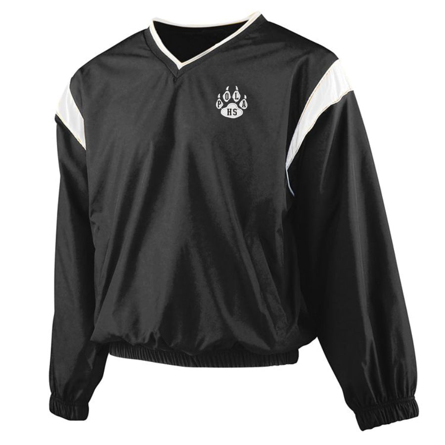V-Neck Nylon Windshirt w/POLA Embroidered Logo Grades 9-12 – Norman's ...