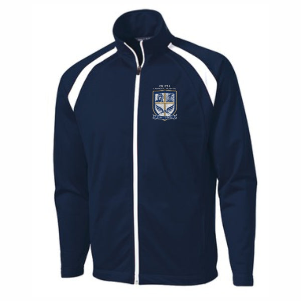 Track Jacket w/ OLPH Embroidered Logo Grades PS-8 – Norman's School ...
